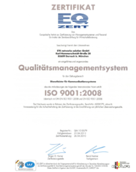 Geschichte - ETK networks solution GmbH